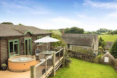 Countryside Log Cabin 28608 in Matlock | DisabledHolidays.com